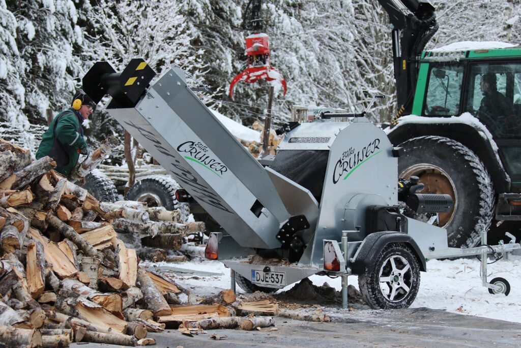 Bilke Cruiser – MOBILE FIREWOOD PROCESSOR