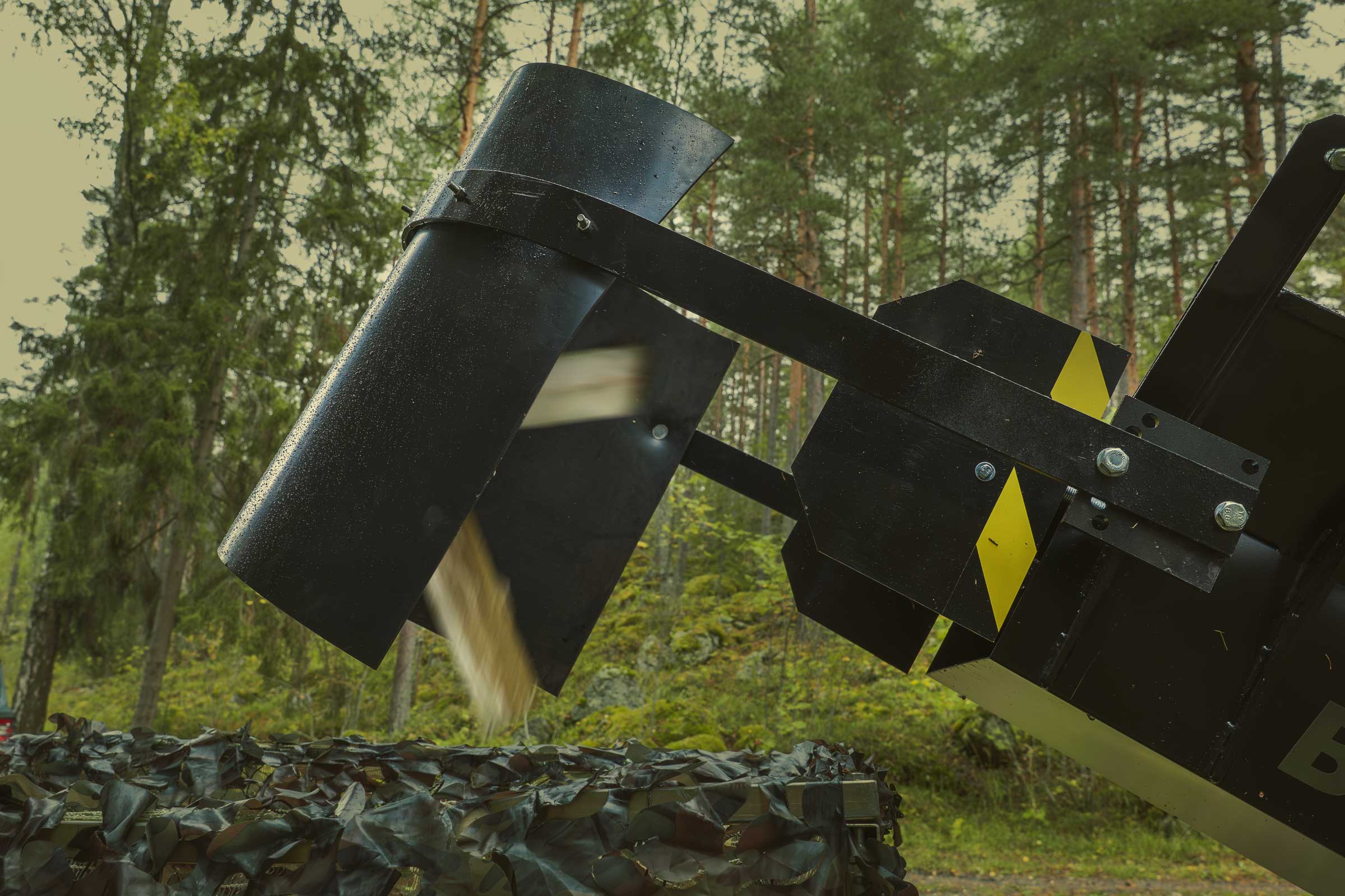 Klapinkääntäjä halkomakoneeseen | Bilke